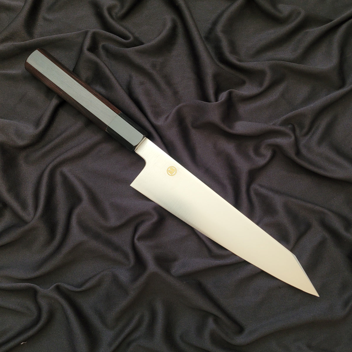 "無垢Muku Solid VG10" Kiritsuke Gyuto - Ebony wood Buffalo horn handle ...