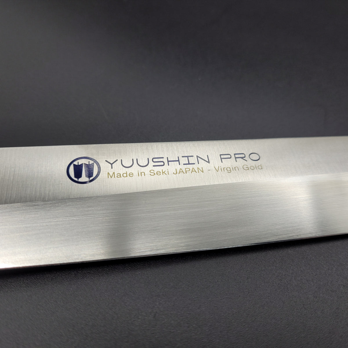 YUUSHIN PRO Yanagiba Sashimi knife 300mm (Right hand) - Virgin Gold st ...